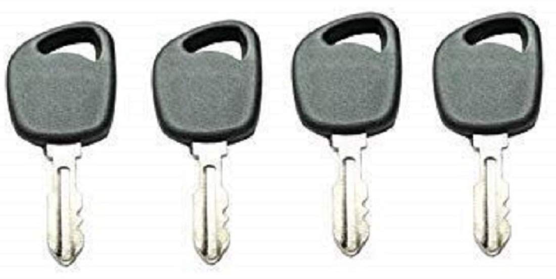 RAParts GY20680 (4) Ignition Keys for AYP Fits Husqvarna Fits JD Kohler MTD Fits Cub Cadet Murray Fits Toro +