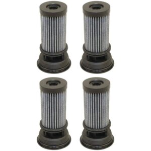 raparts four (4) new aftermarket hydro filter elements, fits toro 117-0390 and fits exmark 116-0164