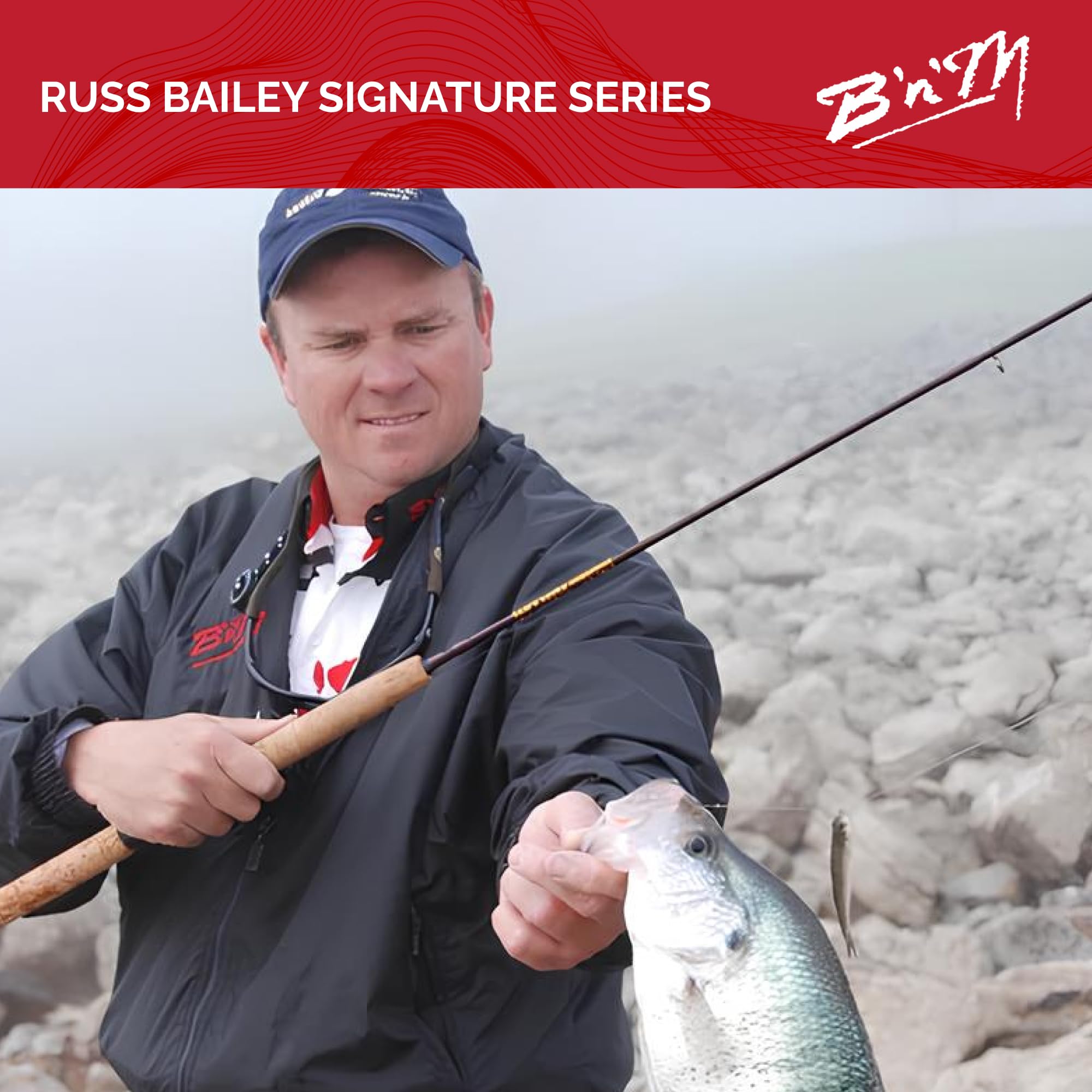 Russ Bailey Signature Series Crappie Rod 8ft/2pc