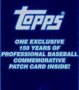 2019 Topps Series 1 MLB Baseball EXCLUSIVE Factory Sealed Retail Box with 98 Cards & SPECIAL MLB 150th Anniversary Commemorative PATCH! Loaded with Rookies & Inserts! Look for Autos & Relics! WOWZZER!