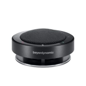 beyerdynamic PHONUM Bluetooth/USB Speakerphone - Beamforming Mics with 360° Voice-Tracking, Active Noise Cancelling, Compatible w/All Leading Platforms and Hardware Including Zoom, 12 Hour Battery