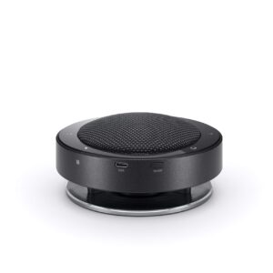 beyerdynamic PHONUM Bluetooth/USB Speakerphone - Beamforming Mics with 360° Voice-Tracking, Active Noise Cancelling, Compatible w/All Leading Platforms and Hardware Including Zoom, 12 Hour Battery