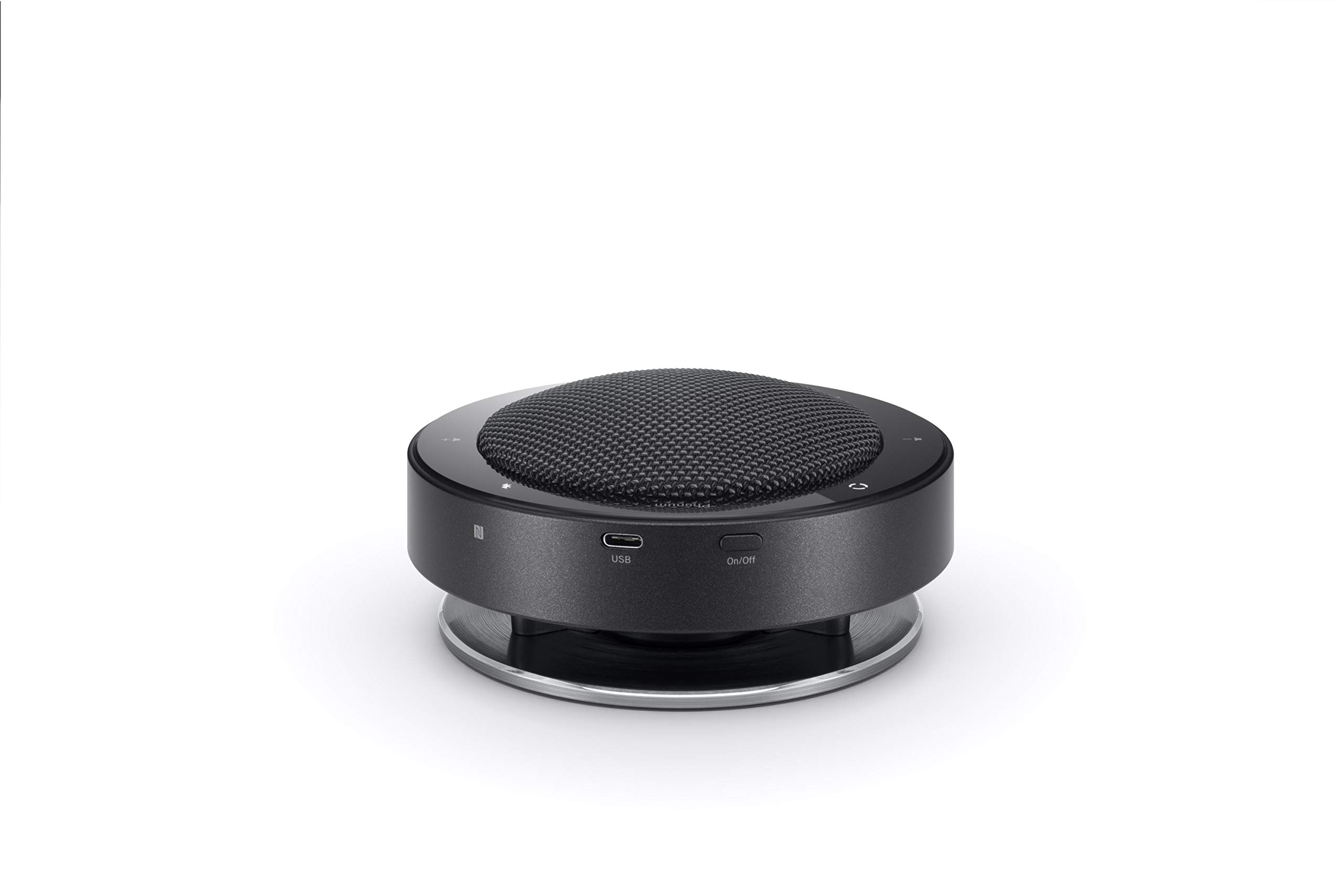 beyerdynamic PHONUM Bluetooth/USB Speakerphone - Beamforming Mics with 360° Voice-Tracking, Active Noise Cancelling, Compatible w/All Leading Platforms and Hardware Including Zoom, 12 Hour Battery