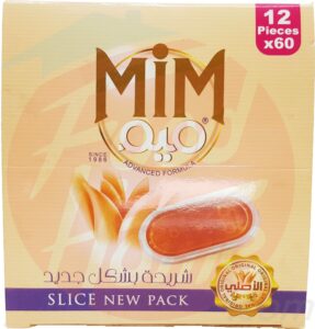 mim hair remover, 100% natural, slice new pack, 60-gram box (pack of 12)