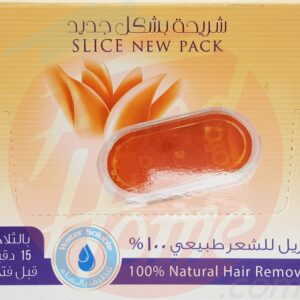 MIM hair remover, 100% natural, Slice new pack, 60-gram box (pack of 12)