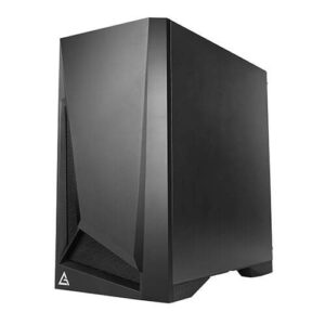 Antec Dapper Dark Phantom DP301M Black Steel/ARGB Lighting/Tempered Glass Side Panel Compact Micro-ATX Gaming Case