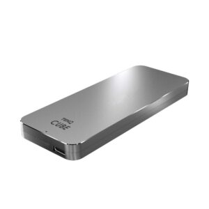 tekq cube thunderbolt 3 ssd enclosure, up to 2800mb/s read write, support thunderbolt 4, usb 4, compatible with wd sn580, sn750 se, sn770, sn850, sn850x crucial p3 plus, p5, p5 plus