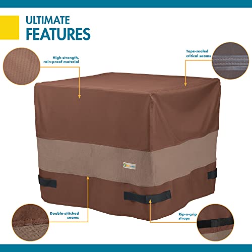 Duck Covers Ultimate Waterproof 32 Inch Square Air Conditioner Cover, Air Conditioner Covers for Outside Units