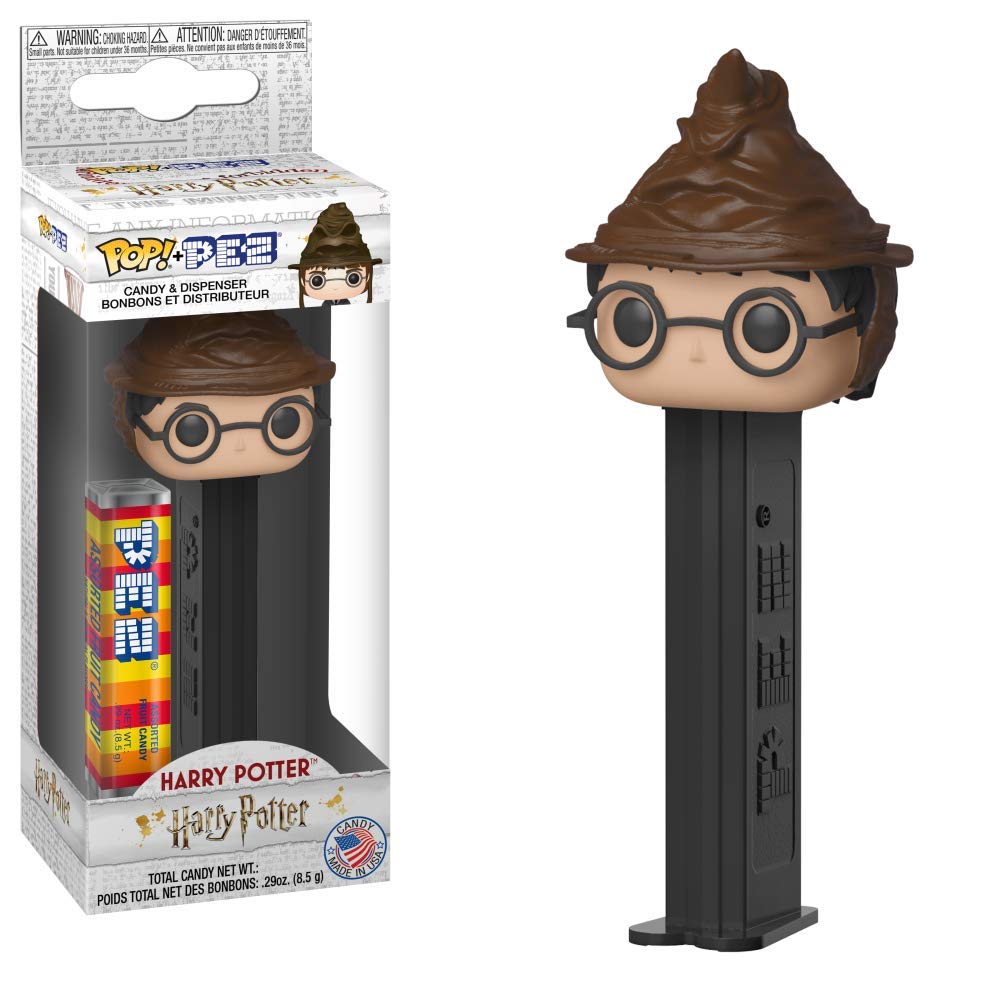 Funko Pop! Pez: Harry Potter - Harry Potter (Sorting Hat) 37241, Multicolor