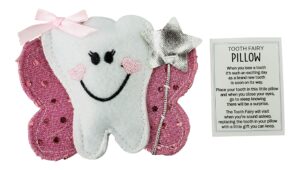 ganz tooth fairy pillow with story card (pink)