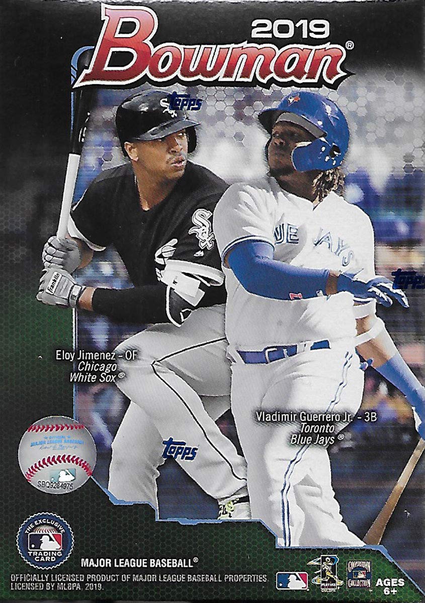 2019 Bowman Baseball Blaster Box (6 Packs/12 Cards: 5 Inserts)