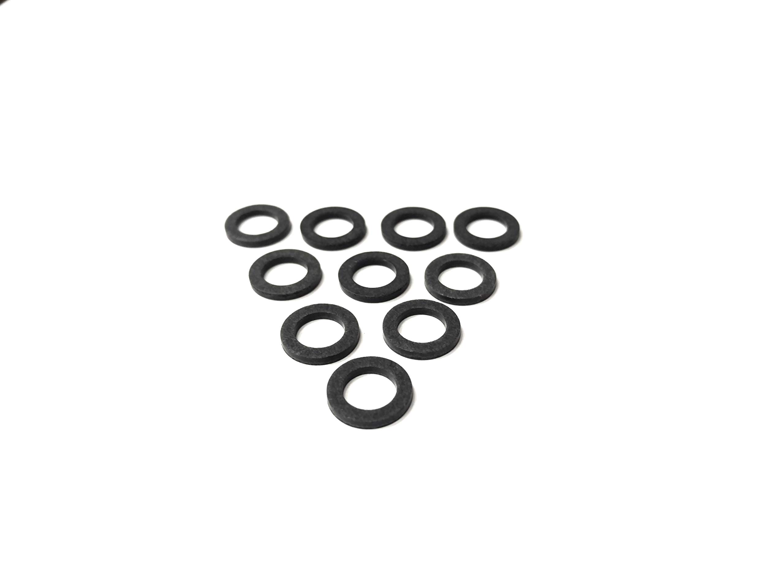 REPLACEMENTKITS.COM® Brand Fits Yamaha Lower Gear Case Oil Drain Gasket 10 Pack Replaces 90430-08020-00 -