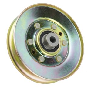 caltric idler pulley compatible with ayp poulan craftsman husqvarna 532193195 193195 184058 189993