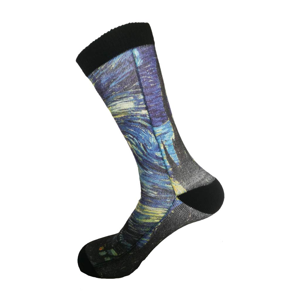 Sunflower Black Novelty Socks For Women & Men