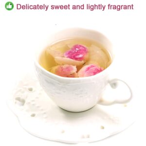 Plant Gift Peony Ball (Paeonia lactiflora) Pink Fragrance Ball Natural Dried Peony Flowers, Herbs Accessories Decorations, Chinese Peony Tea, Peonies Tea 50G/1.76oz