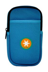 epi-temp epipen insulated case for kids, adults – smart carrying pouch, storage bag, powered by puretemp phase change material to keep epinephrine in safe temperature range (teal)