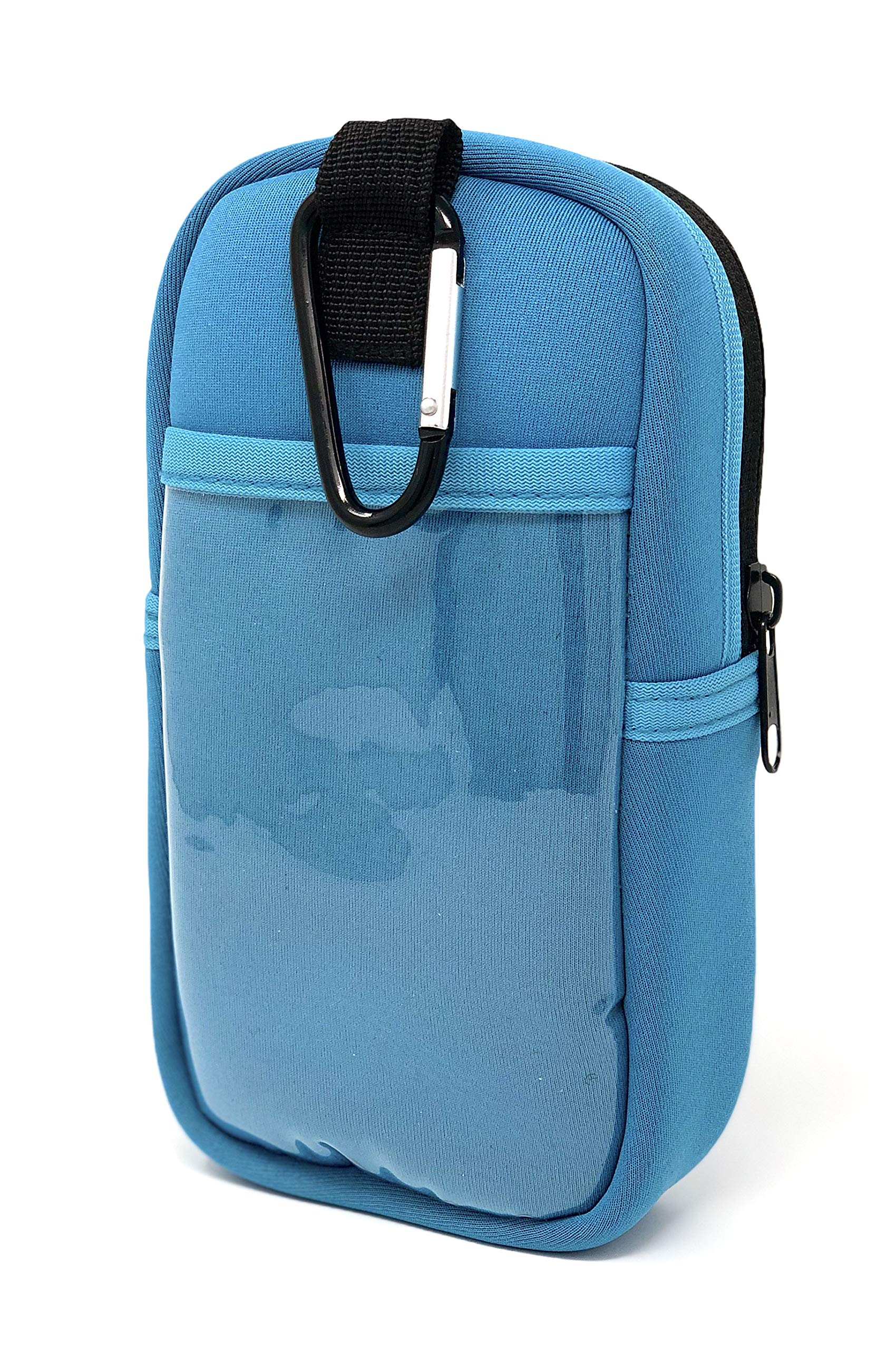 EPI-TEMP Epipen Insulated Case for Kids, Adults – Smart Carrying Pouch, Storage Bag, Powered by PureTemp Phase Change Material to Keep Epinephrine in Safe Temperature Range (Teal)