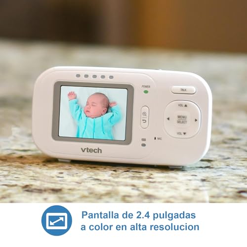 2.4" Full-Color Digital Video Baby Monitor & Automatic Night Vision