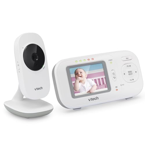 2.4" Full-Color Digital Video Baby Monitor & Automatic Night Vision