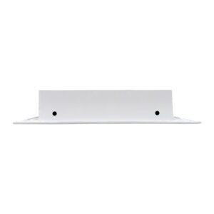 BUILDMART - 12x8 Modern AC Vent Cover - Decorative White Air Vent - Standard Linear Slot Diffuser - Register Grille for Ceiling, Walls & Floors - Texas Buildmart