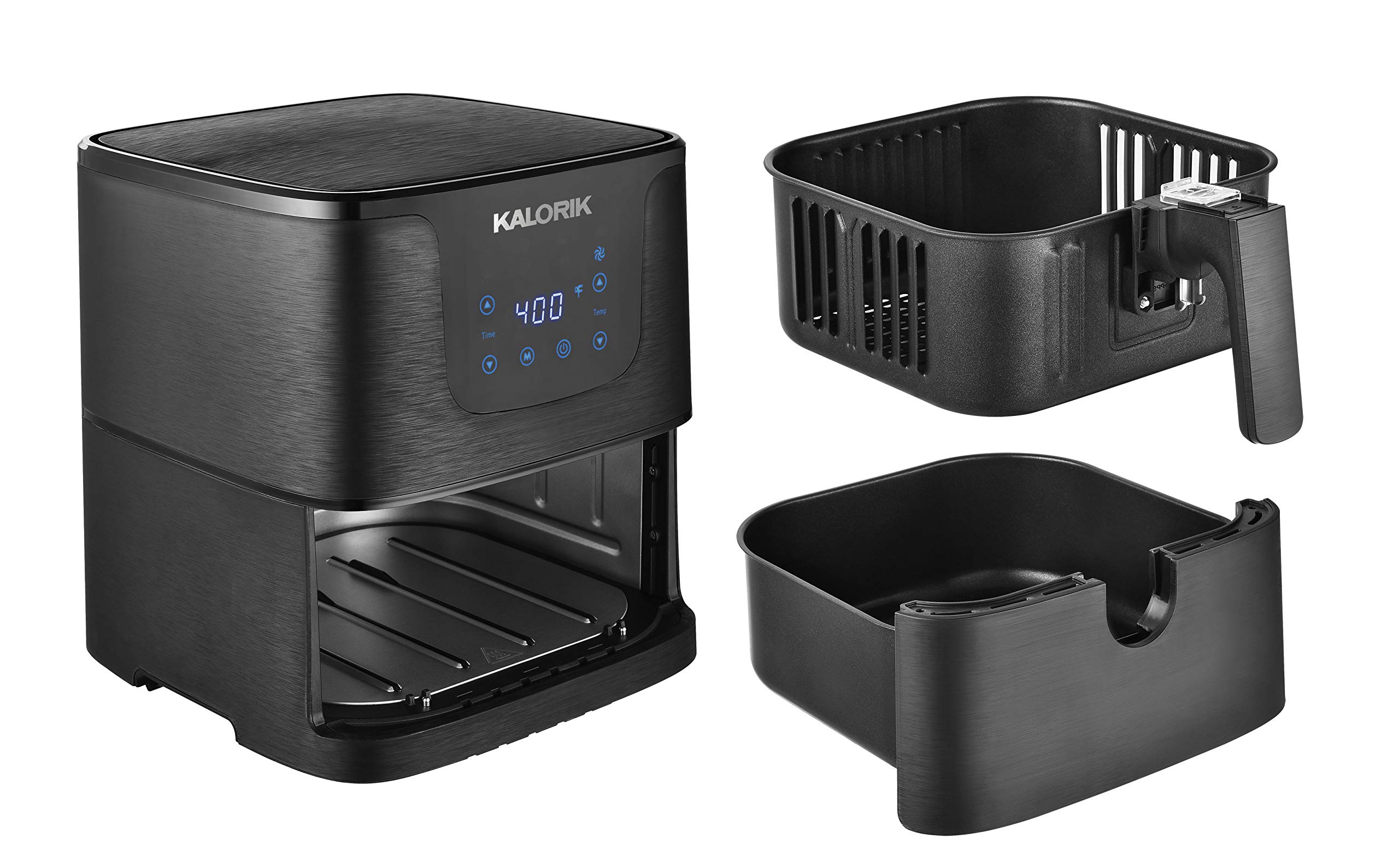 Kalorik 3.5 Quart Matte Black Digital Air fryer Pro