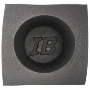 install bay acoustic speaker baffles 5-5 1/4 inch round - pair