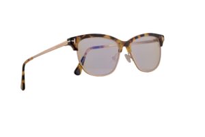 tom ford ft5546b eyeglasses 52-14-140 havana w/demo clear lens 056 ft5546-b ft 5546b tf 5546-b tf5546b tf5546-b