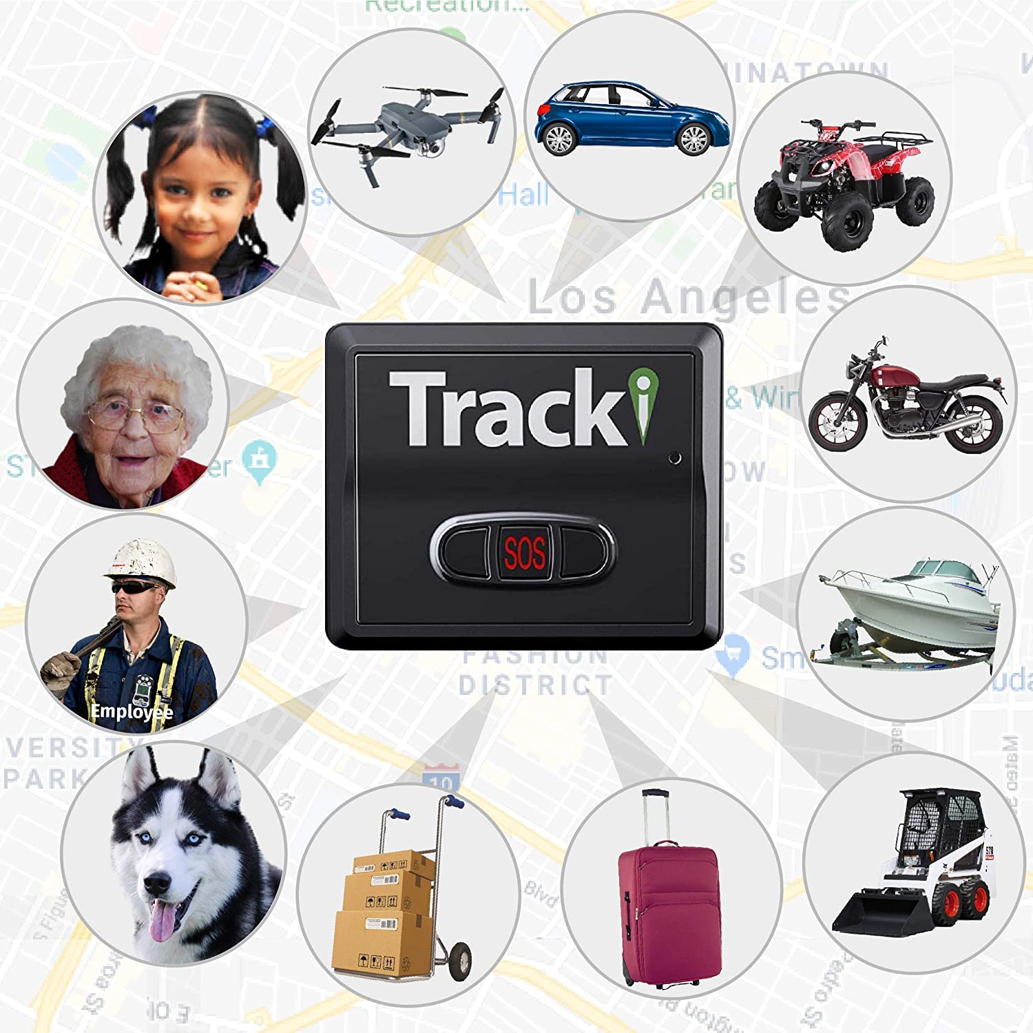 Tracki GPS Tracker for Vehicles, USA Made Tech. 4G LTE Car GPS Tracking Device. Unlimited Distance, US & Worldwide. Small Portable Real time Mini Magnetic. Subscription Needed