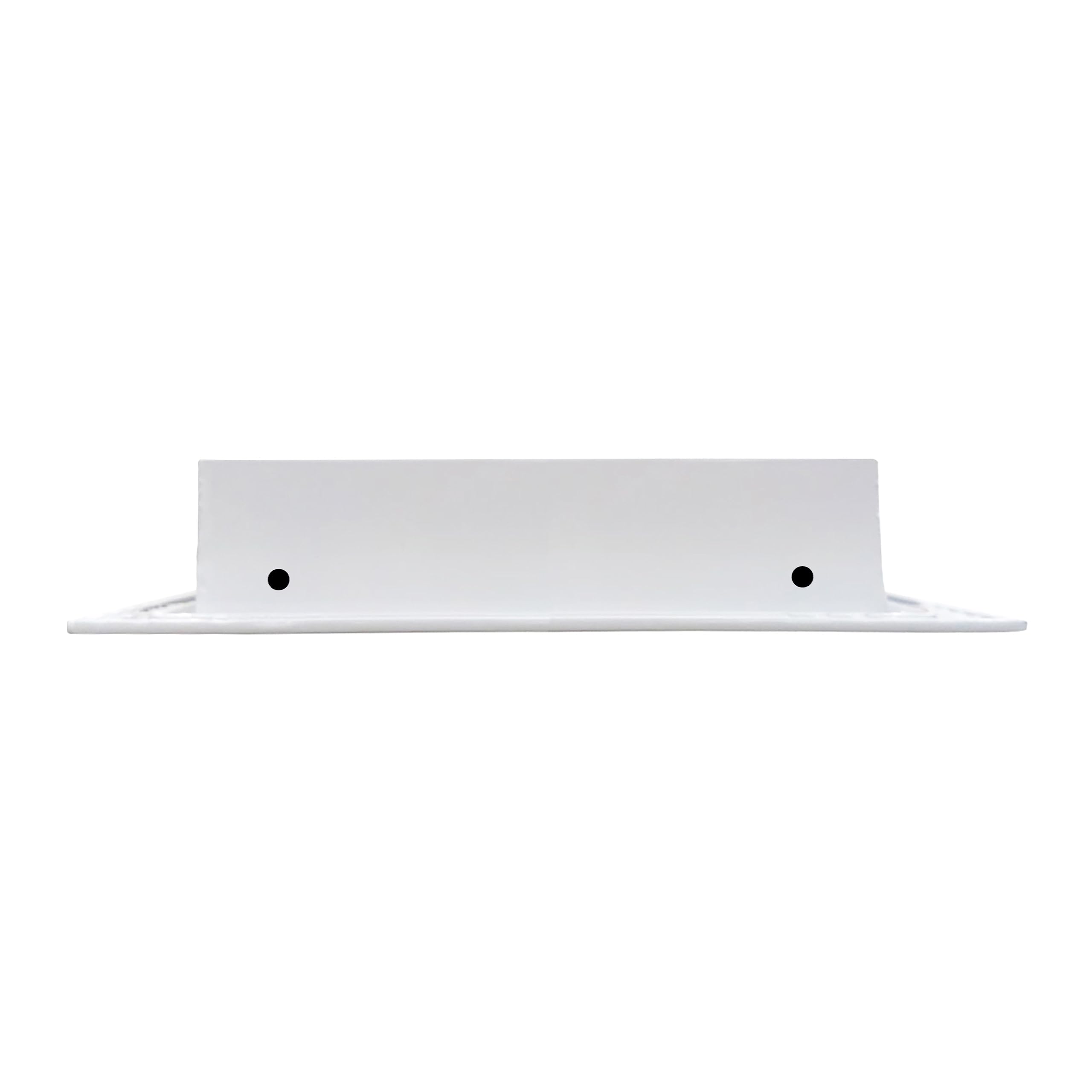 BUILDMART - 8x8 Modern AC Vent Cover - Decorative White Air Vent - Standard Linear Slot Diffuser - Register Grille for Ceiling, Walls & Floors - Texas Buildmart