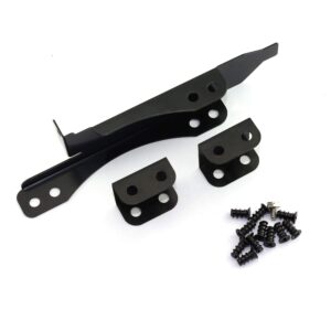 maxmoral 1-pack dual fan mount rack pci slot bracket for video card diy support 9cm/12cm fan computer radiator holder