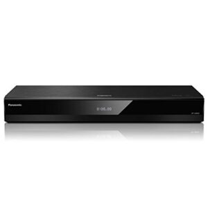 panasonic streaming 4k blu ray player with dolby vision and hdr10+ ultra hd premium video playback, hi-res audio, voice assist - dp-ub820-k (black)