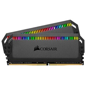 corsair dominator platinum rgb 32gb (2x16gb) ddr4 3200 (pc4-25600) c16 1.35v desktop memory