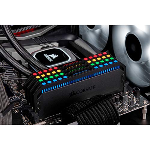 Corsair Dominator Platinum RGB 32GB (2x16GB) DDR4 3200 (PC4-25600) C16 1.35V Desktop Memory