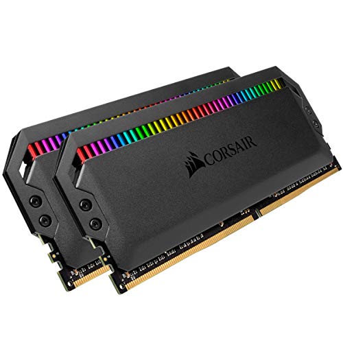 Corsair Dominator Platinum RGB 32GB (2x16GB) DDR4 3200 (PC4-25600) C16 1.35V Desktop Memory