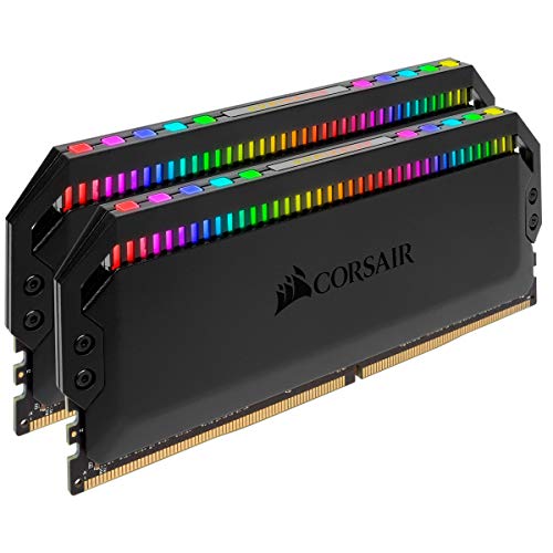 Corsair Dominator Platinum RGB 32GB (2x16GB) DDR4 3200 (PC4-25600) C16 1.35V Desktop Memory