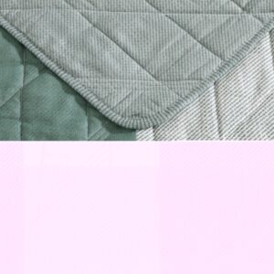 Eddie Bauer - King Quilt Set, Cotton Reversible Bedding with Matching Shams, Medium Weight Home Decor (Boulder Green, King)