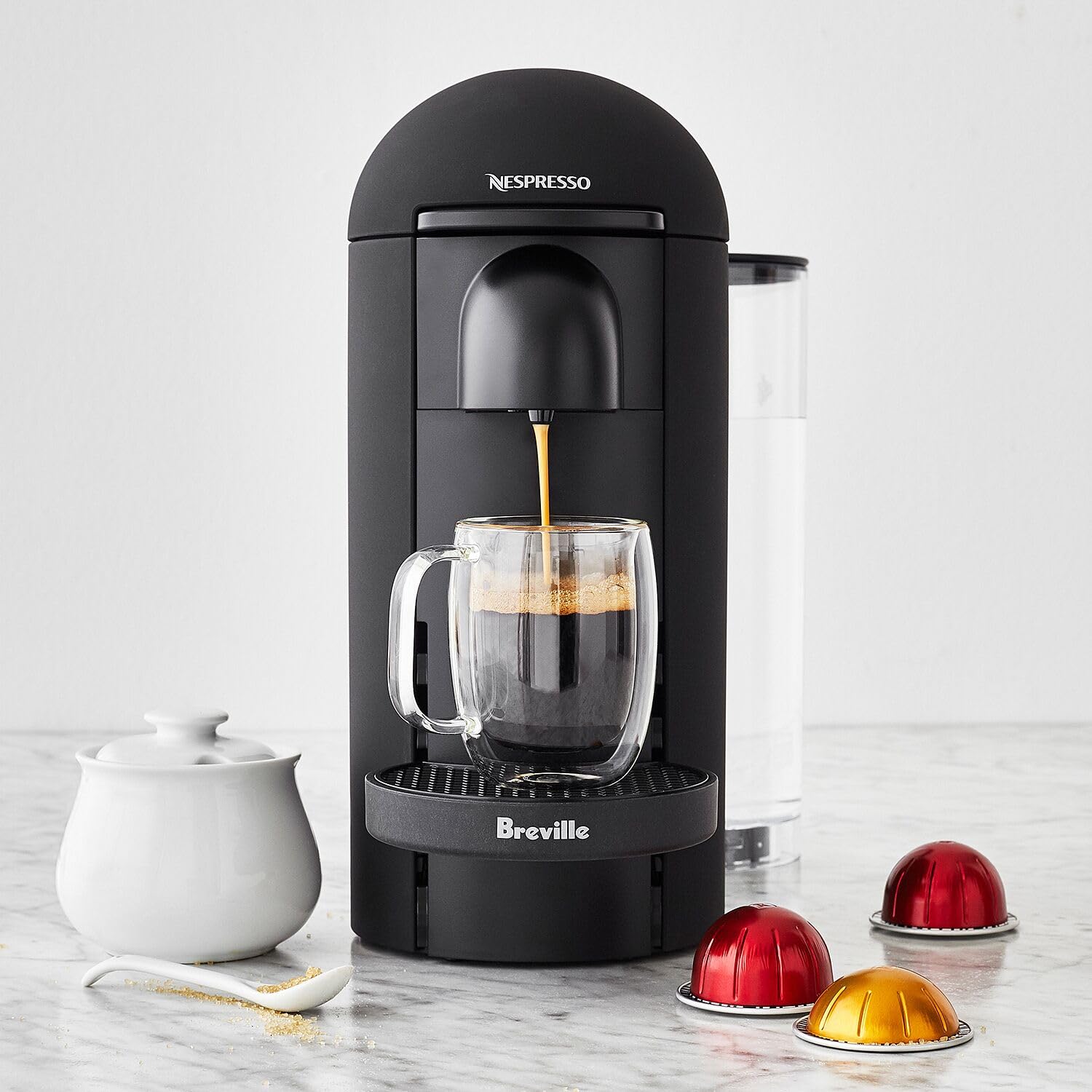 Nespresso VertuoPlus Deluxe by Breville, Matte Black