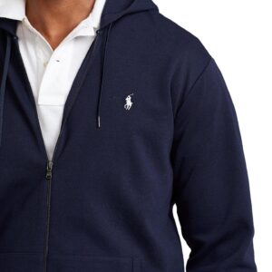 Polo Ralph Lauren Men's Full Zip Active Hoodie (Large, Navy)