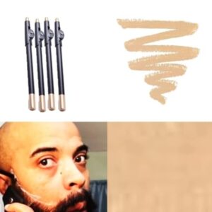 Beige Skin Tone - Speed Tracer Barber Pencils + Sharpener