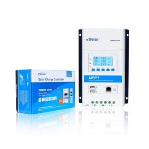 epever mppt charge controller 30a 12v/24v auto 390w/12v,780w/24v triron3210n ds2 ucs intelligent modular-designed regulator with pc software and moblie app