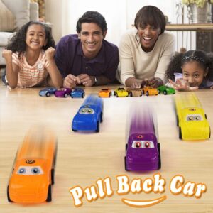 UWEAONTME DOTH Pull Back Cars, 32 Pack Pull Back Racing Vehicles Mini Car Toys for Kids