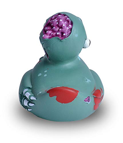 Wild Republic Rubber Ducks, Bath Toys, Kids Gifts, Pool Toys, Water Toys, Zombie, 4"