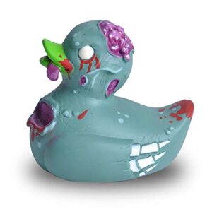 Wild Republic Rubber Ducks, Bath Toys, Kids Gifts, Pool Toys, Water Toys, Zombie, 4"