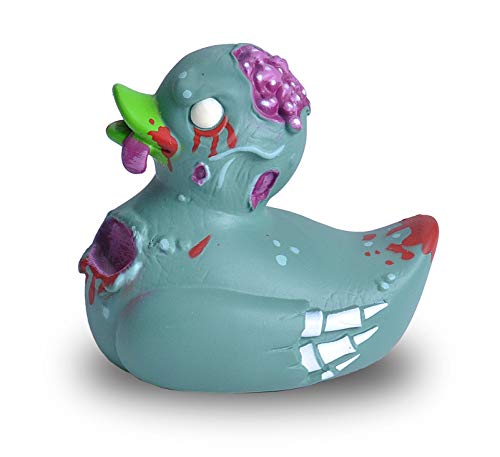 Wild Republic Rubber Ducks, Bath Toys, Kids Gifts, Pool Toys, Water Toys, Zombie, 4"