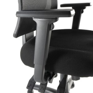 Bush Business Furniture Ergonomic Desk Chair with Adjustable Arms | Multifunction Home Office High Back Mesh Computer Seat with Lumbar Support