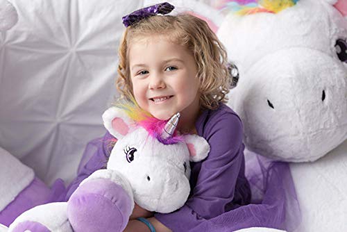 Plushible Unicorn Stuffed Animal for Kids (18")