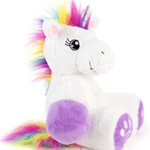 Plushible Unicorn Stuffed Animal for Kids (18")