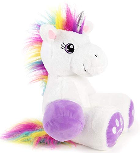 Plushible Unicorn Stuffed Animal for Kids (18")