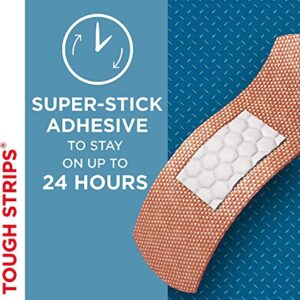 Band-Aid Brand Tough-Strips Adhesive Bandage for Minor Cuts & Scrapes, All One Size, 60 ct (Limited Edition)