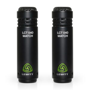 lct 040 match stereo pair small diaphragm condenser microphones